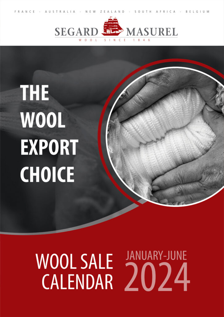 Wool Auction Calendar - Segard Masurel
